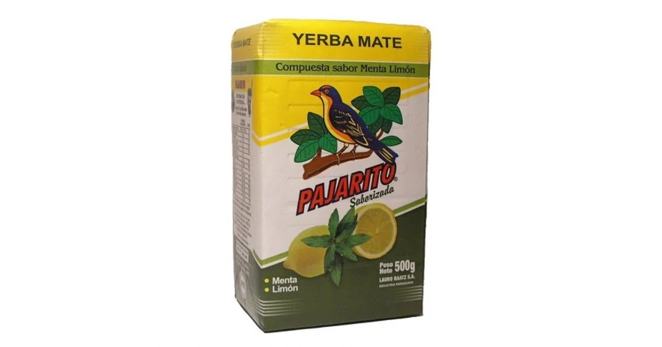Yerba Mate Tea, Pajarito Citrom/Menta 500g - Pajarito - Yerba Mate Tea ...